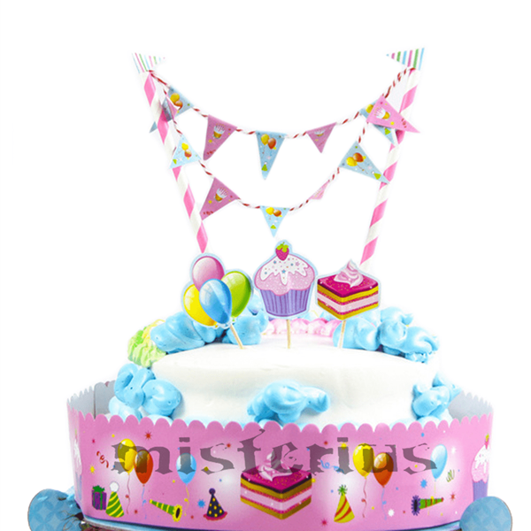 Cake Topper Rosa