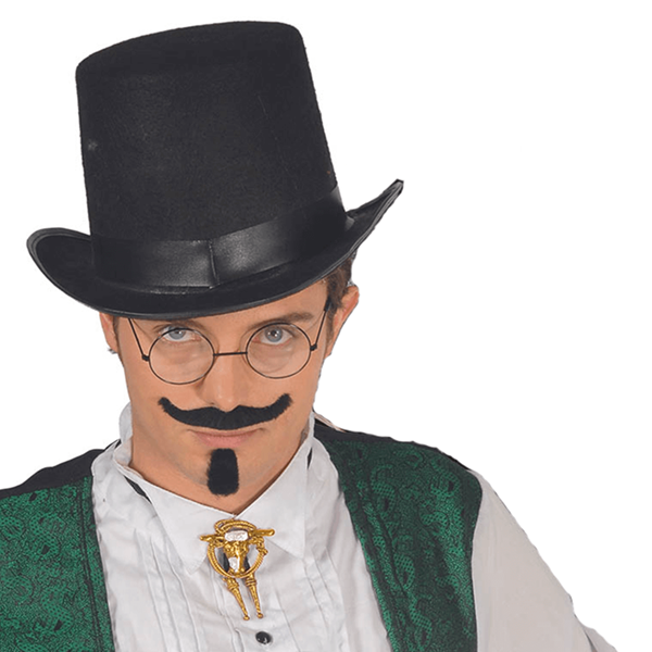 Cartola Preta Feltro, 17 cm | Misterius