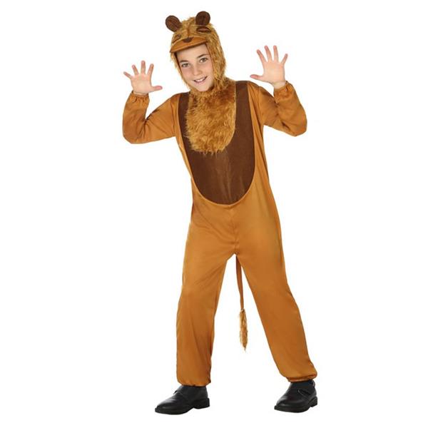 Fato Leão Castanho Criança | Misterius