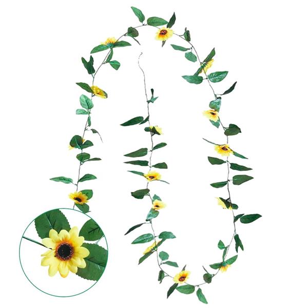 Grinalda Decorativa com Girassóis | Misterius.pt