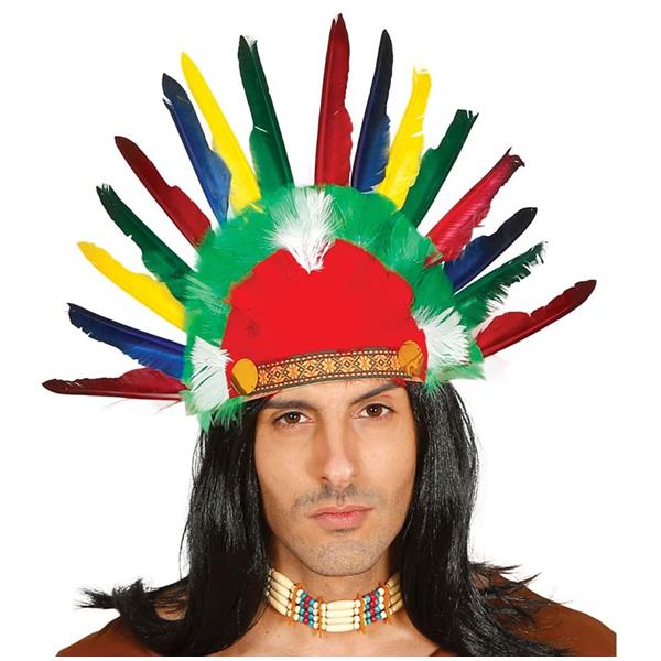 Penacho Colorido Indio | Misterius